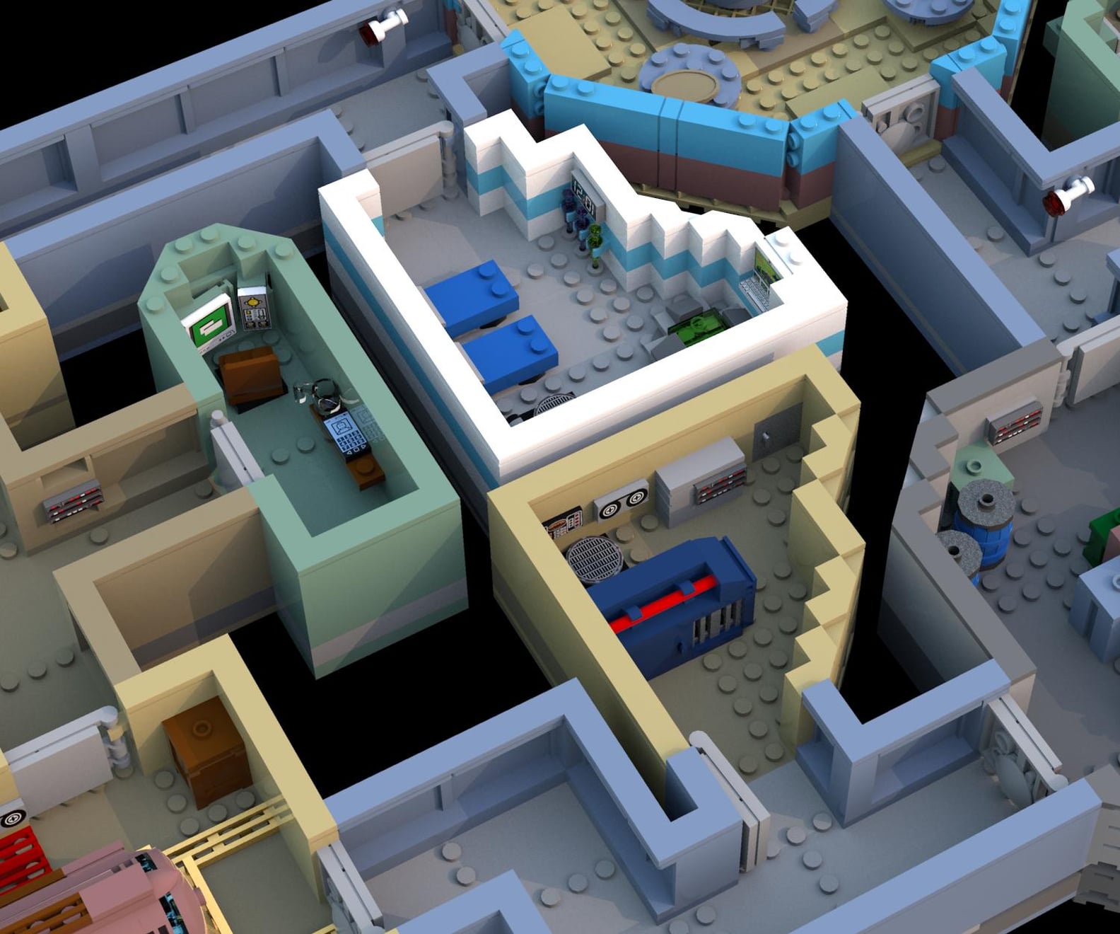 Among Us Lego Ideas "The Skeld" Map Set | PS Family