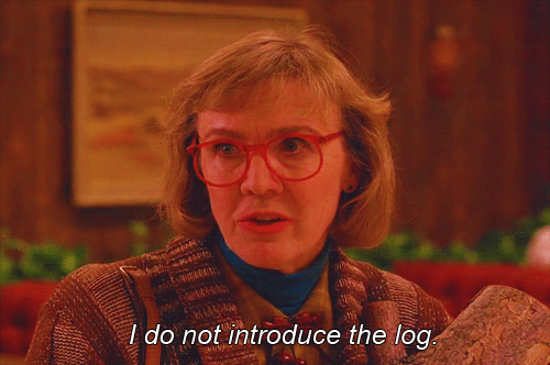 And the Log Lady. | Twin Peaks GIFs | POPSUGAR Entertainment Photo 21