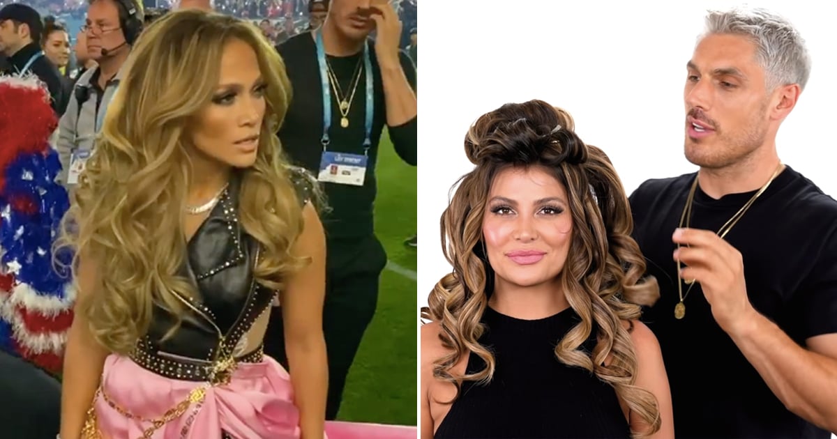 How to Re-Create J Lo's Super Bowl Hairstyle | PS Beauty