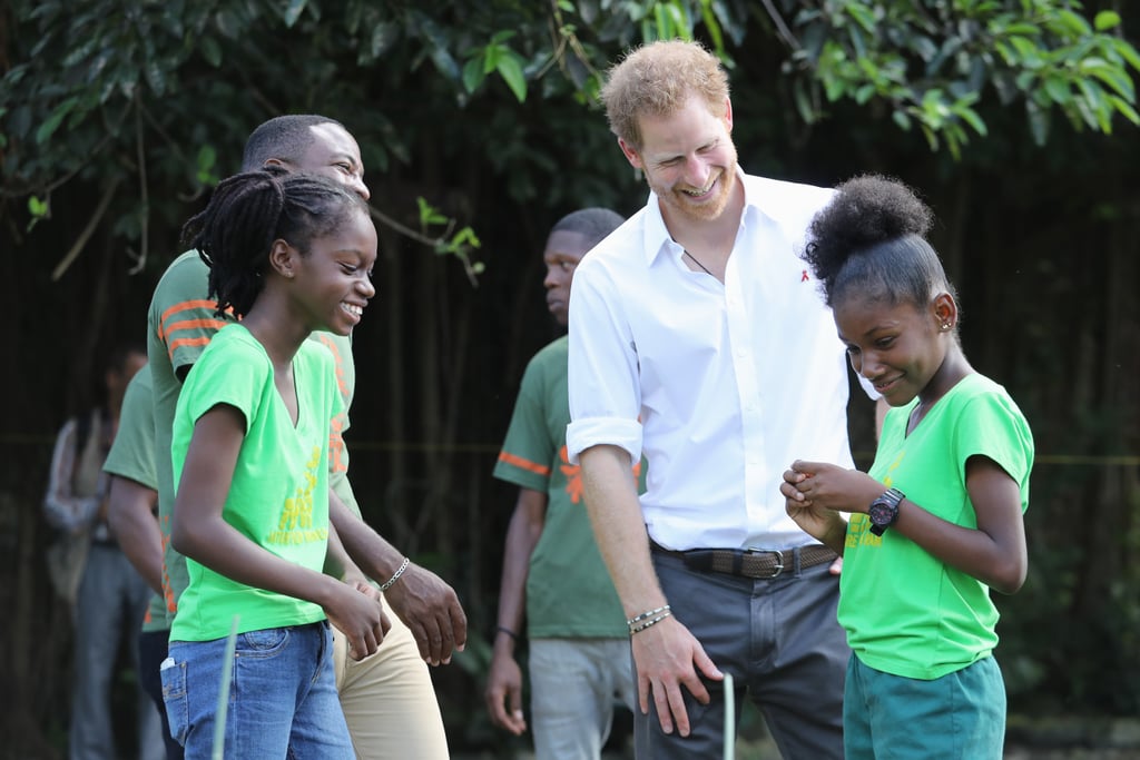 Prince Harry at Nature Fun Ranch in Barbados December 2016 | POPSUGAR ...