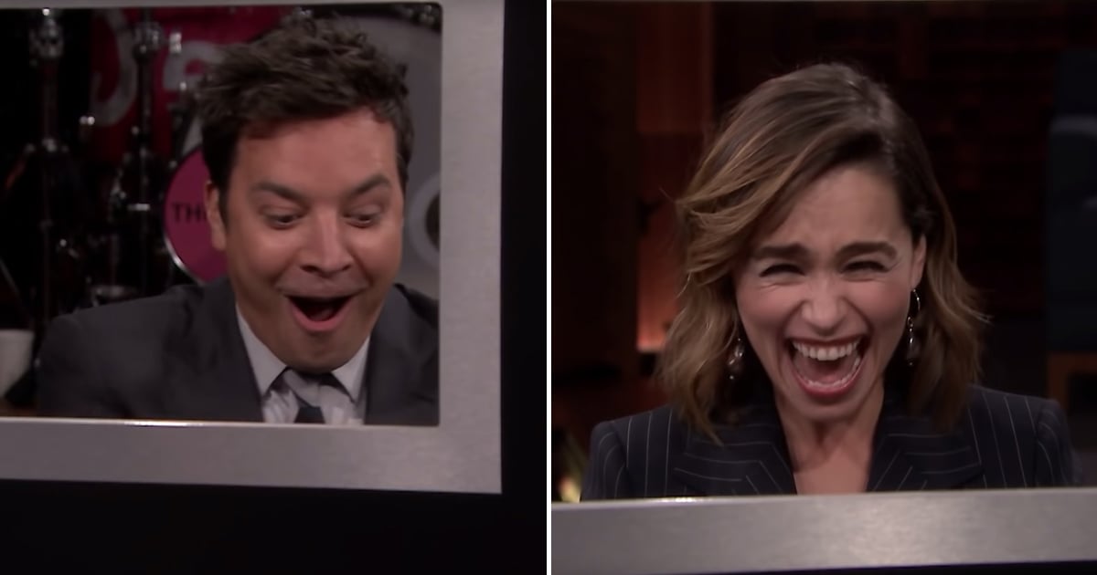 Watch Emilia Clarke and Jimmy Fallon Play Box of Lies | PS Celebrity