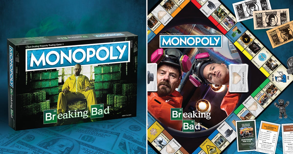 Shop the New Breaking Bad Monopoly Board Game | PS UK Smart Living