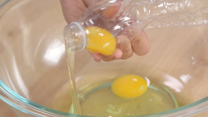 How to Separate Egg Yolks Using a Water Bottle | POPSUGAR Food