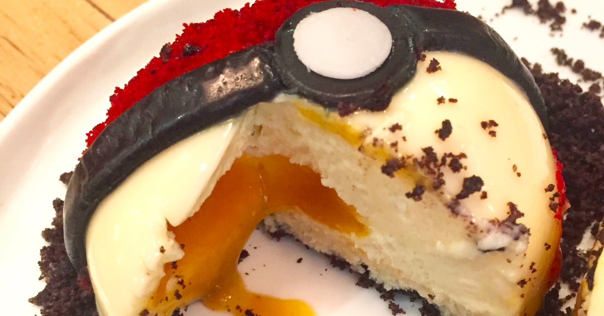 Pokemon Ball Dessert in NYC | POPSUGAR Food