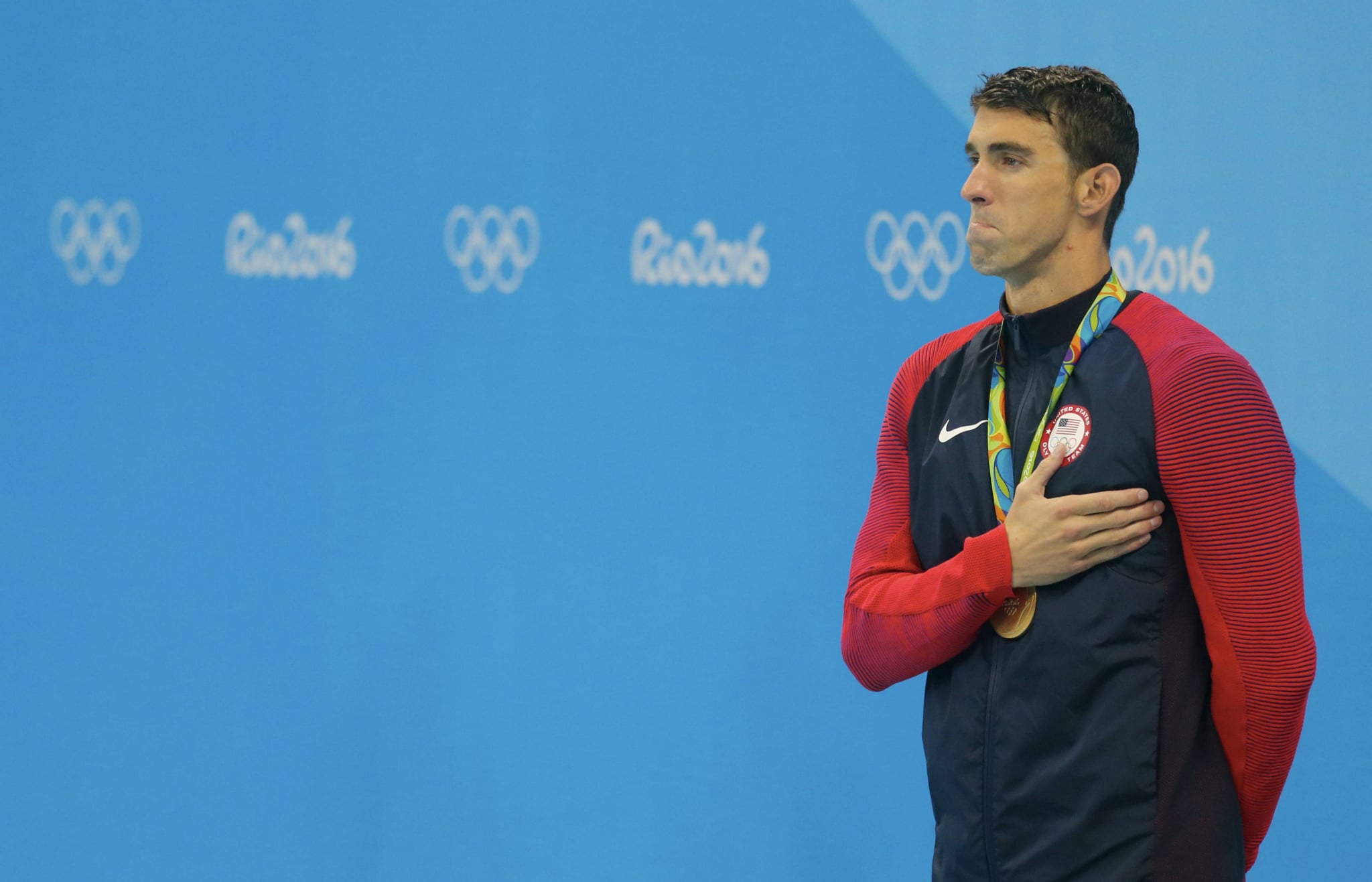 Michael Phelps Ties Most Medals Ever Record Popsugar Australia News