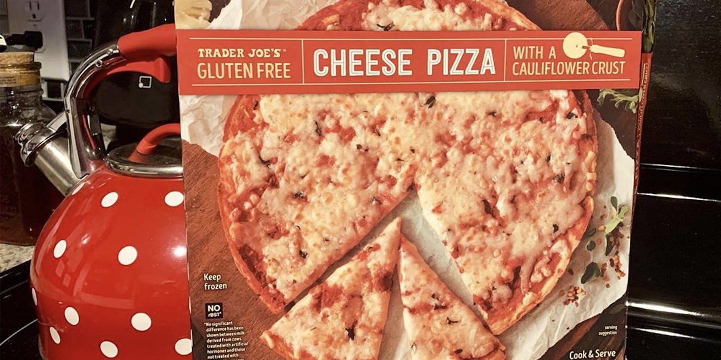 Trader Joe's Cauliflower-Crust Cheese Pizza | POPSUGAR Fitness