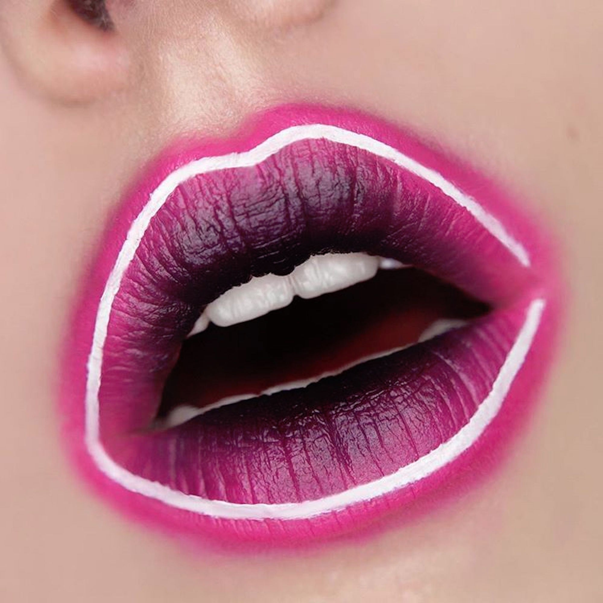 Neon Lip Art Ideas | PS Beauty