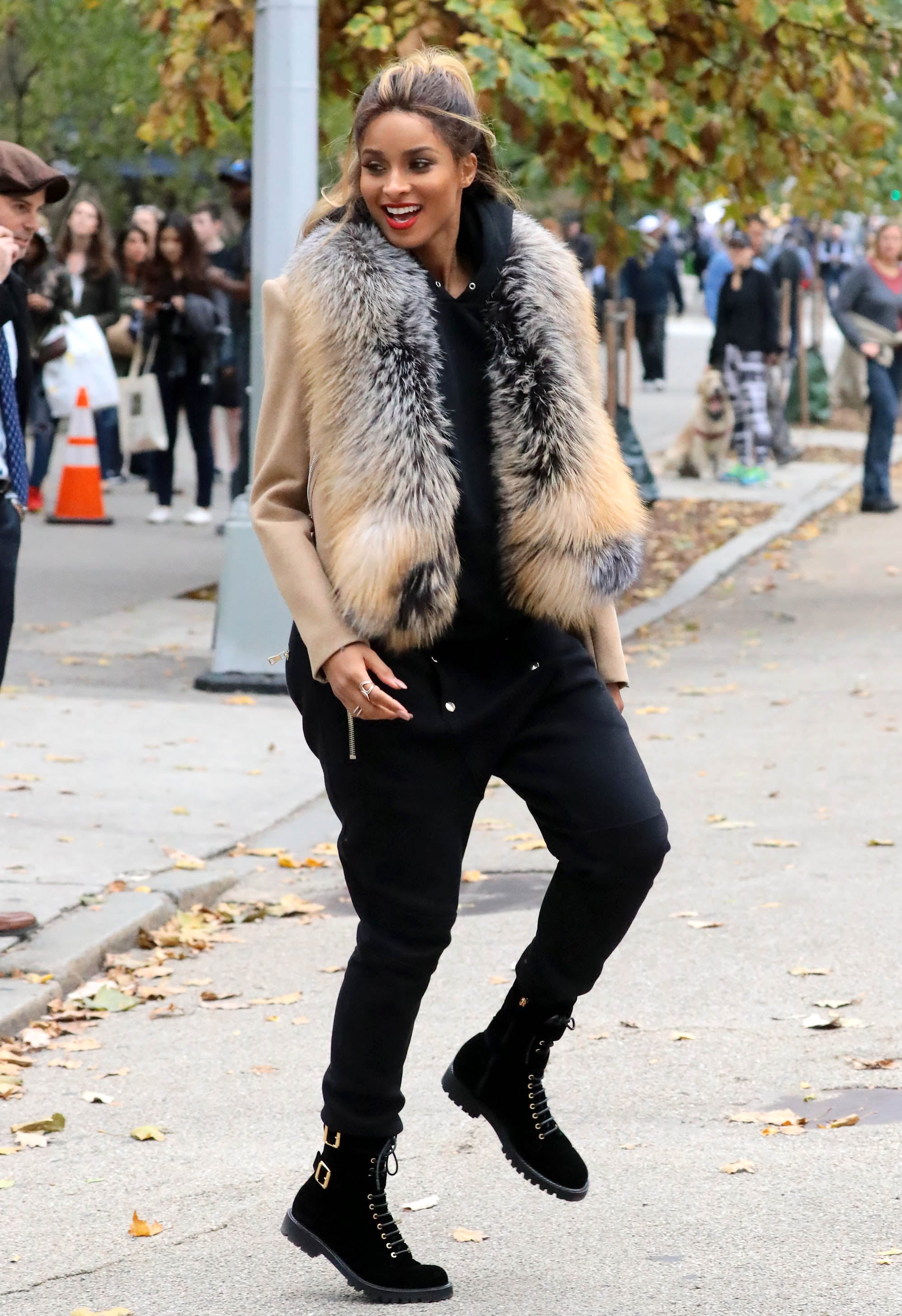 Ciara Filming Music Video in NYC November 2016 | PS Celebrity