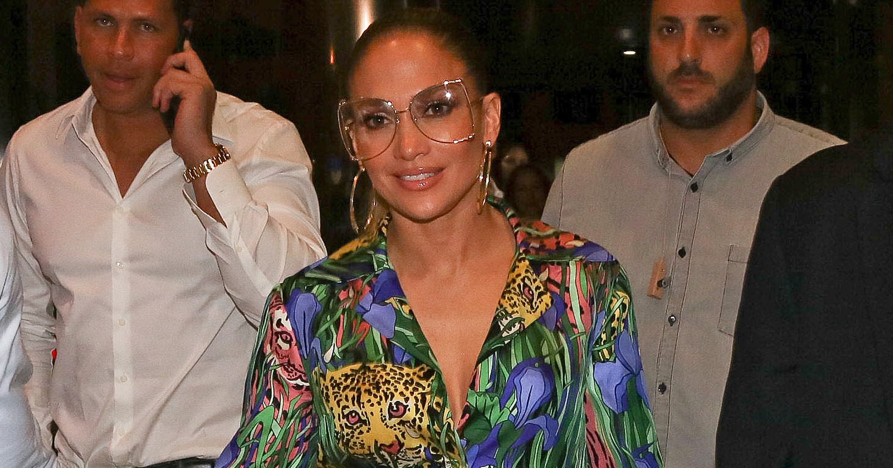 J Lo's Animal-Print Set | PS Fashion