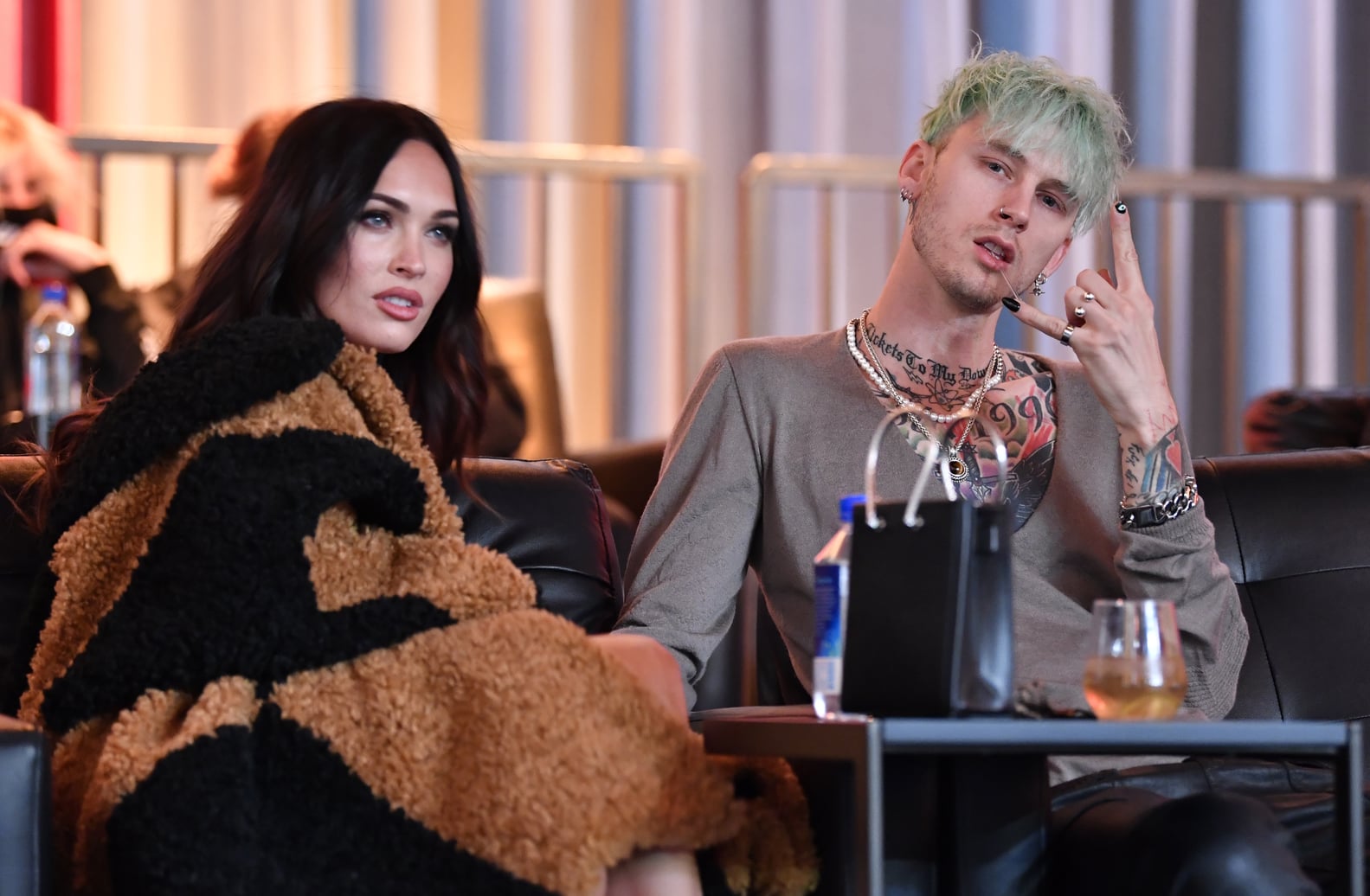 Cute Pictures of Megan Fox and Machine Gun Kelly | PS Celebrity