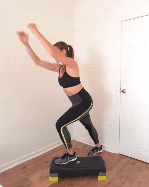 15-Minute Low-Impact Step Workout Using Aerobic Stepper | PS Fitness