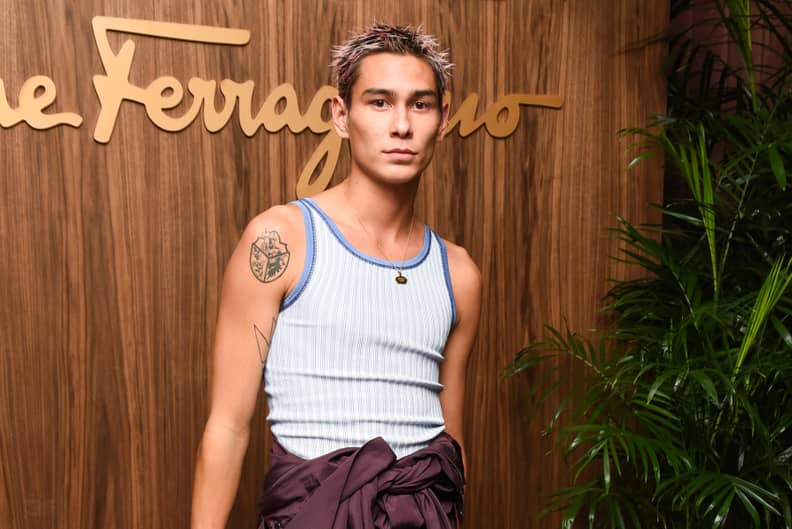 Dylan Rieder Shoulder Tattoos