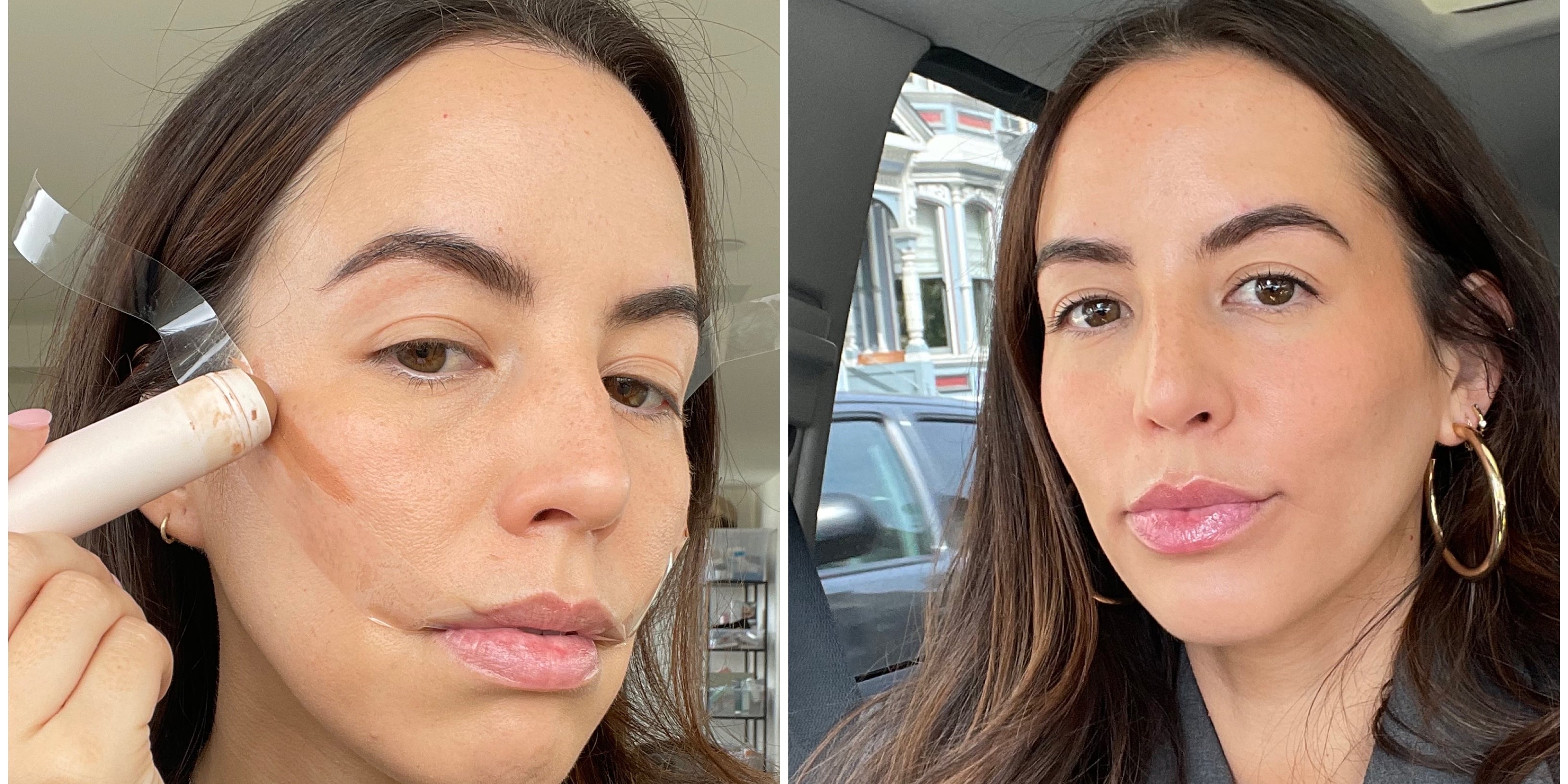 I Tried TikTok's Contour Hack With Tape: See Photos | PS Beauty