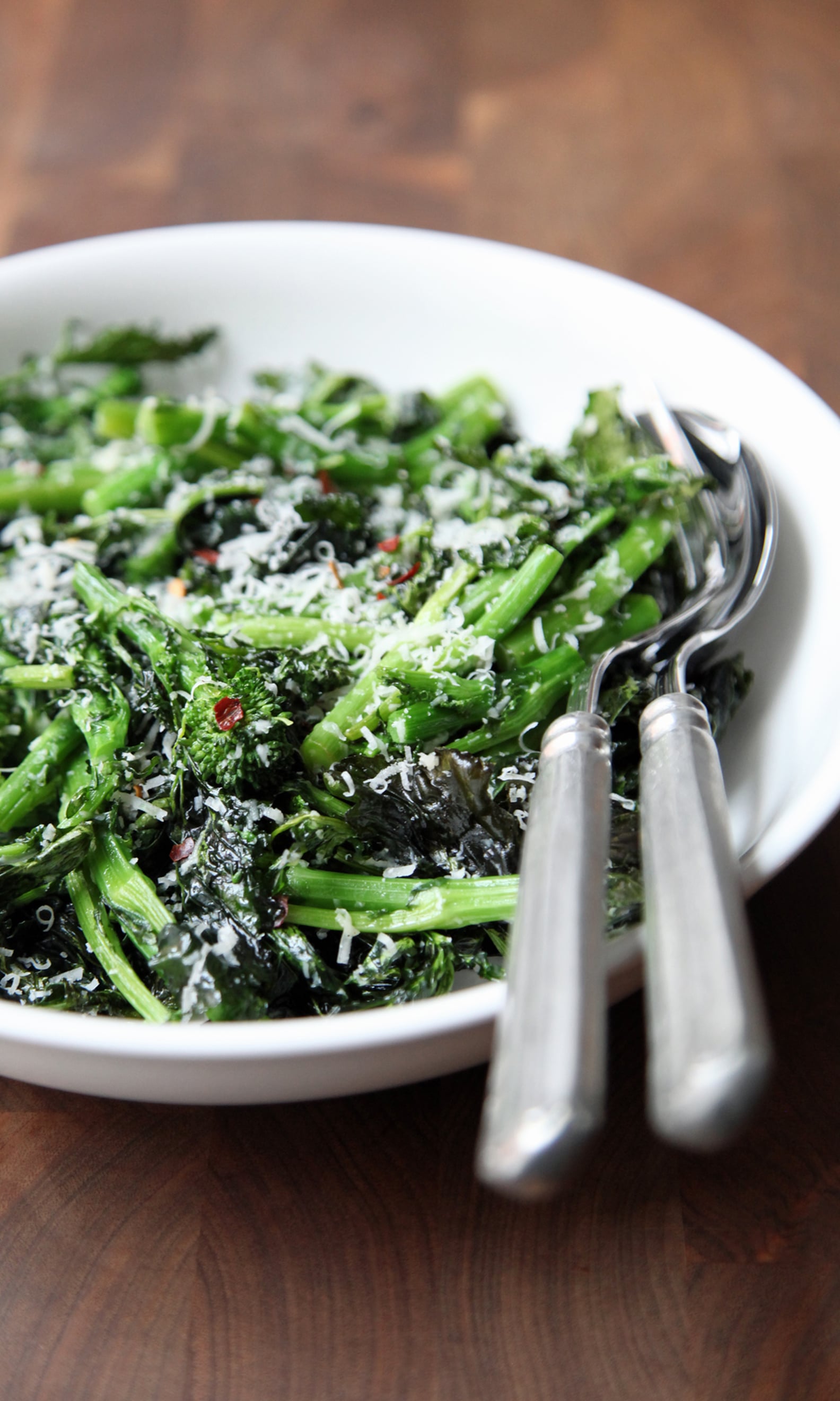Roasted Broccoli Rabe With Lemon and Parmesan | PS Food