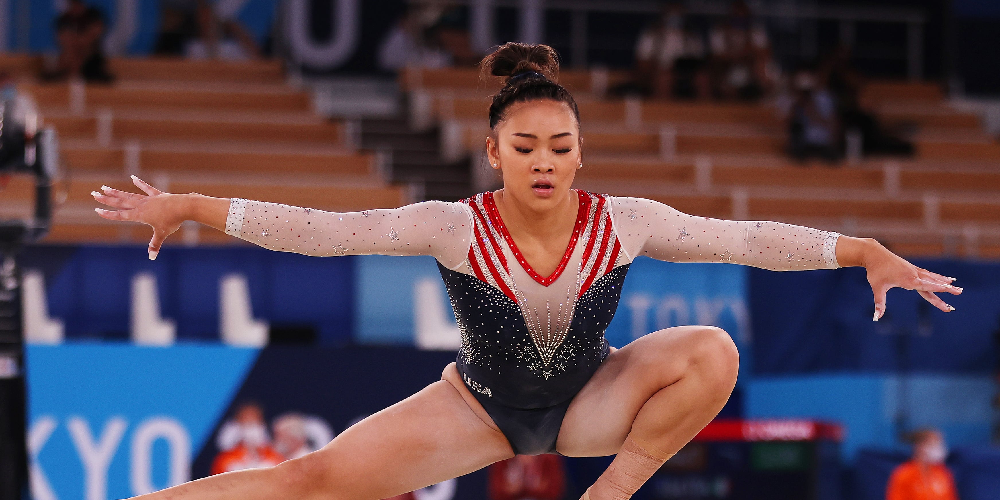 Gymnast Sunisa Lee Wins Olympics Gold Wearing Acrylic Nails | POPSUGAR ...