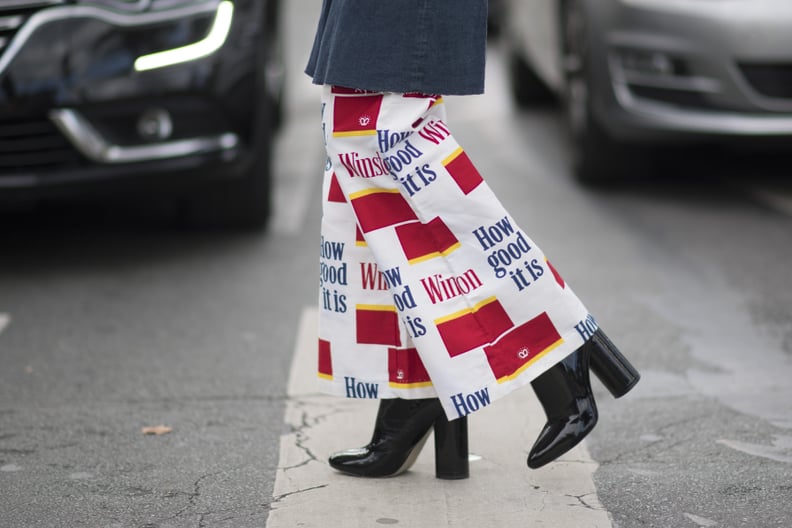 Slogan Street Style at Paris Fashion Week Spring 2017 | PS Fashion