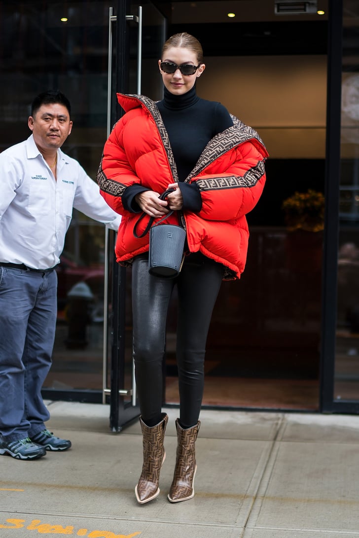 Gigi Hadid at Fashion Week Spring 2019 | POPSUGAR Fashion UK Photo 181