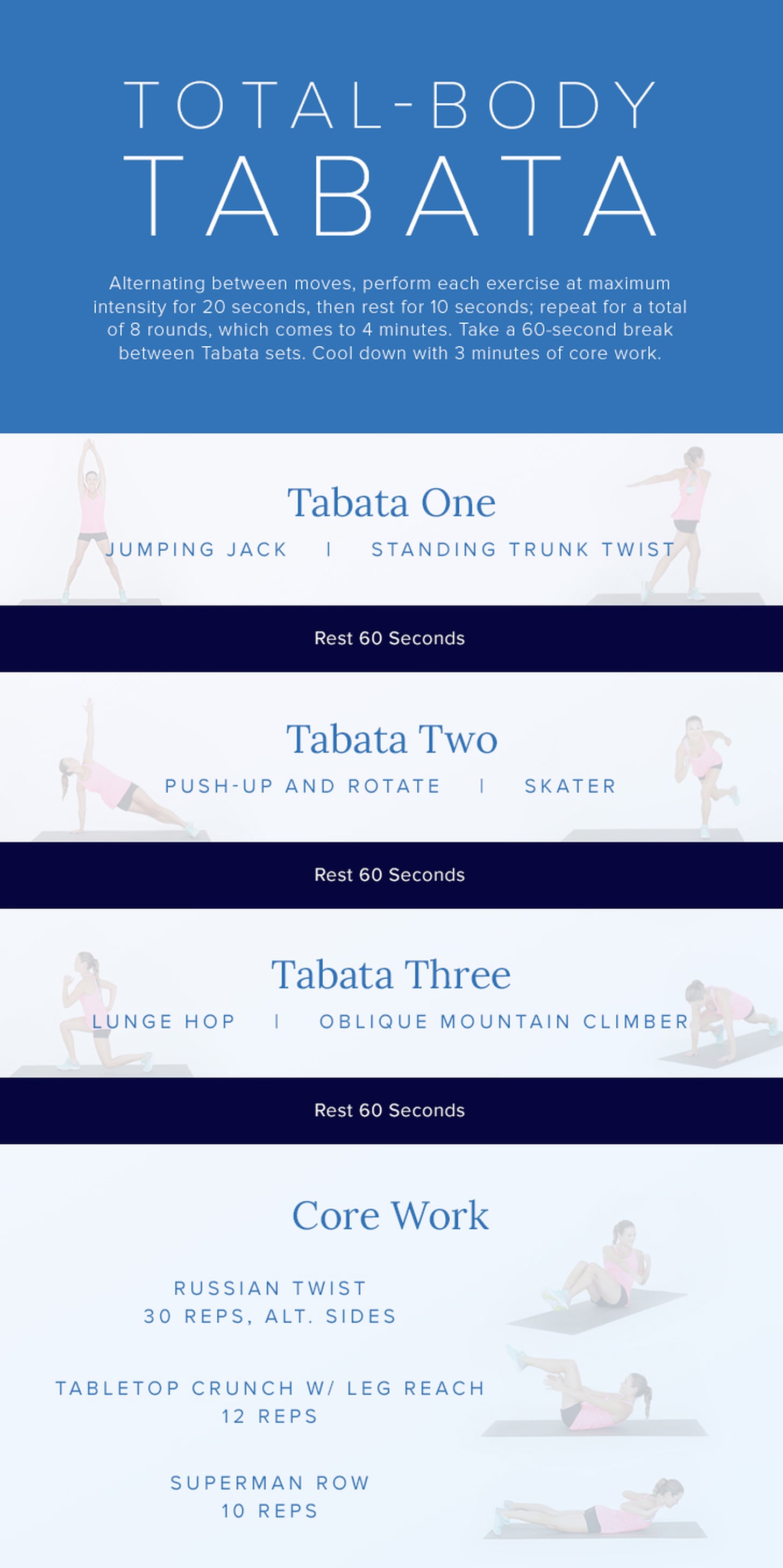 Bodyweight Tabata Workout | 20 Minutes | PS Fitness