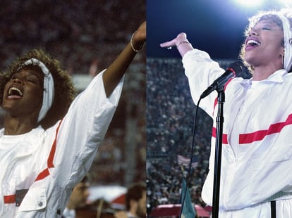 I Wanna Dance With Somebody Cast Side by Side Real People | POPSUGAR ...