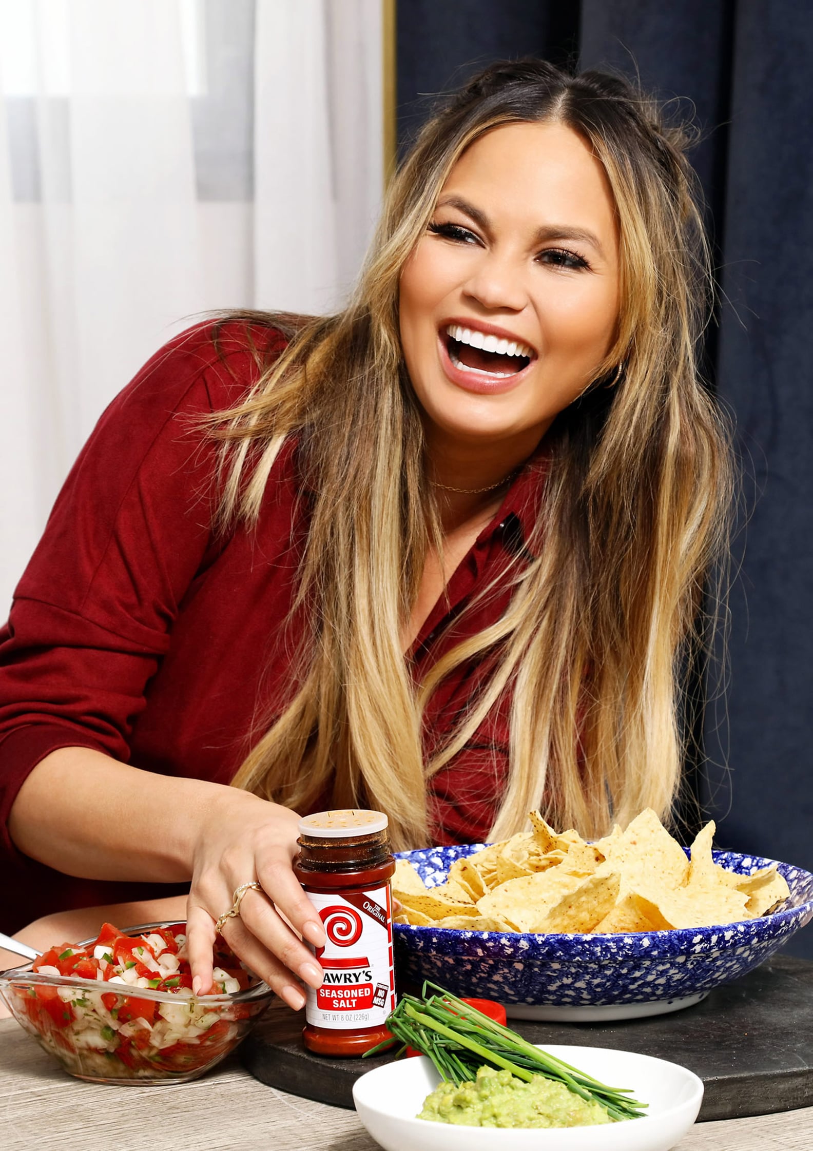 Chrissy Teigen Game-Day Recipes With Lawry's Seasoned Salt | PS Food