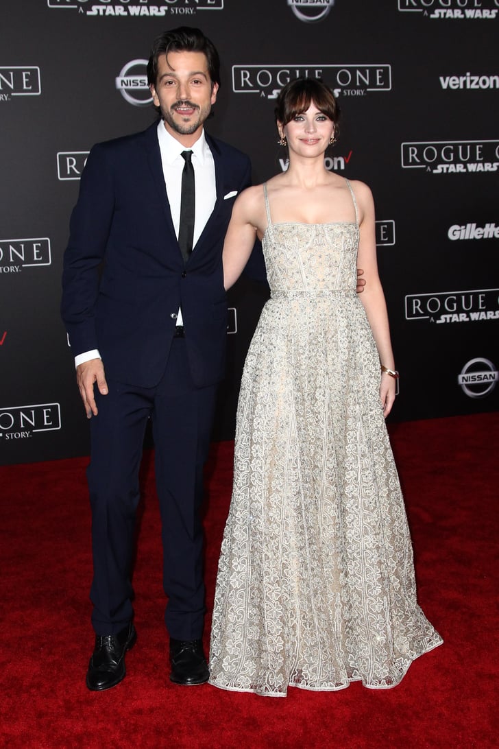 Diego Luna Brings Ex-Wife and Kids to the Rogue One Premiere | POPSUGAR ...