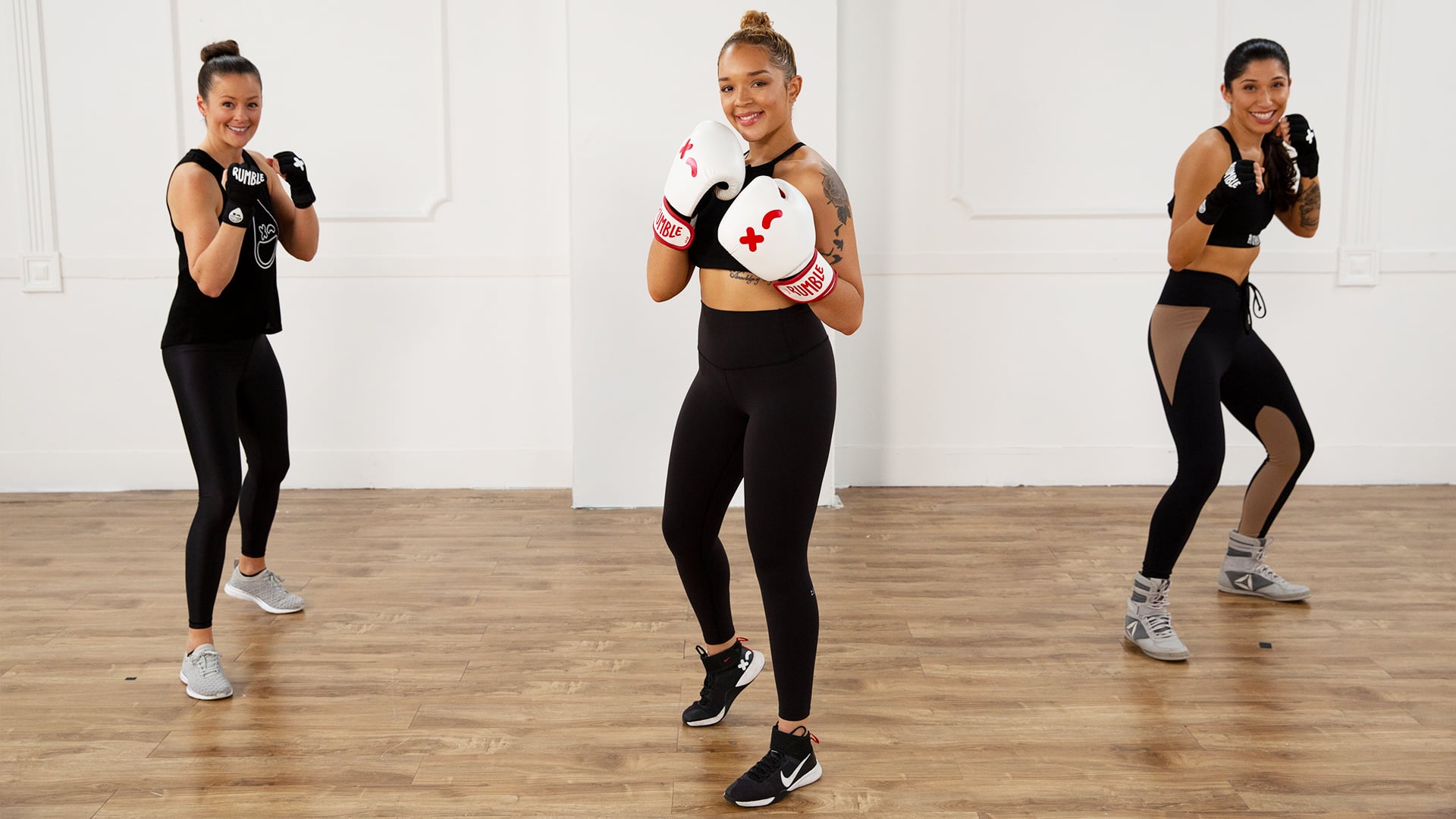 25-Minute No-Equipment Cardio-Boxing Workout | Rumble | POPSUGAR Fitness