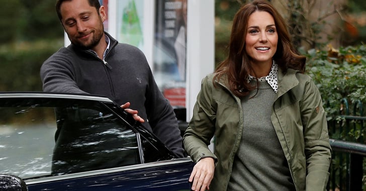 Kate Middleton Closing Her Car Door October 2018 | POPSUGAR Celebrity
