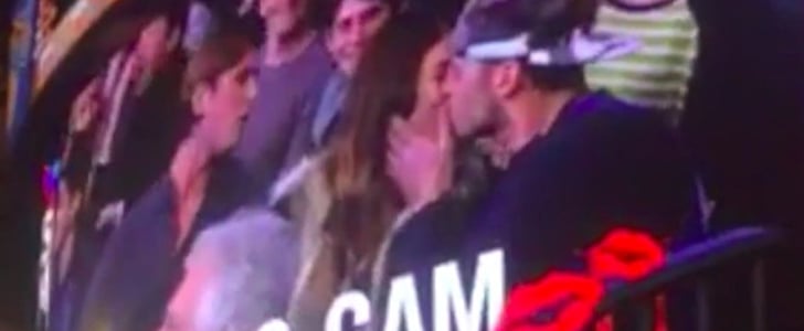 Woman Kisses Stranger Next to Her on Kiss Cam | PS Love