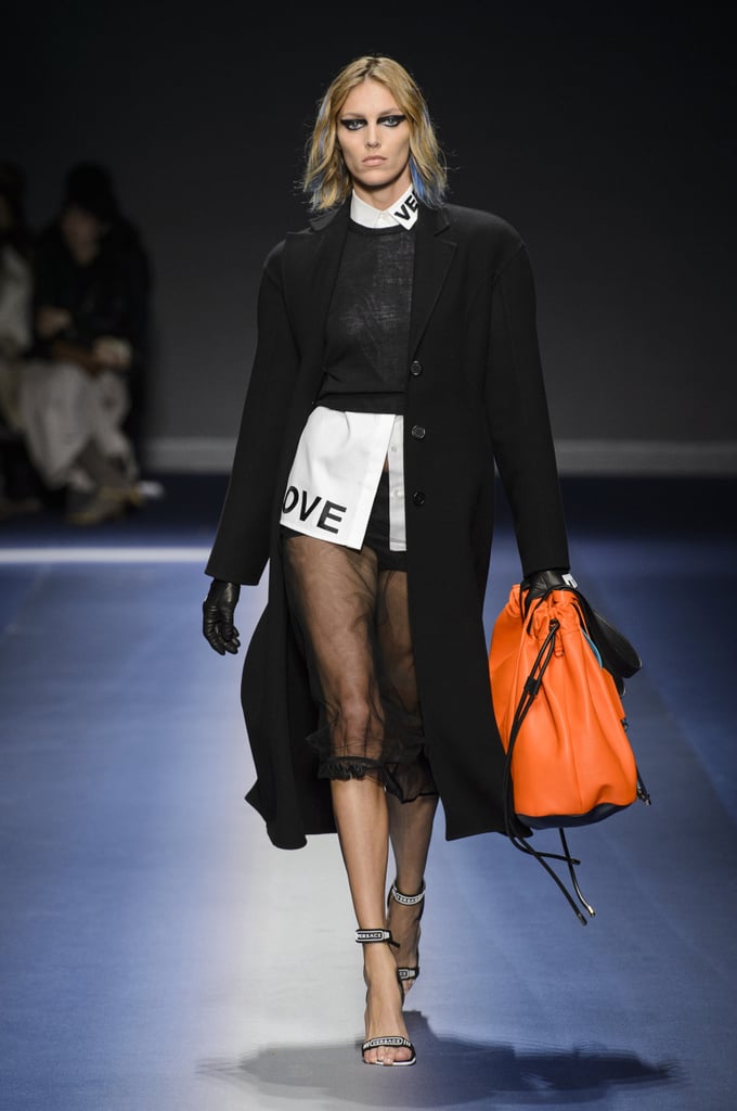 Versace Fall 2017 Runway | POPSUGAR Fashion