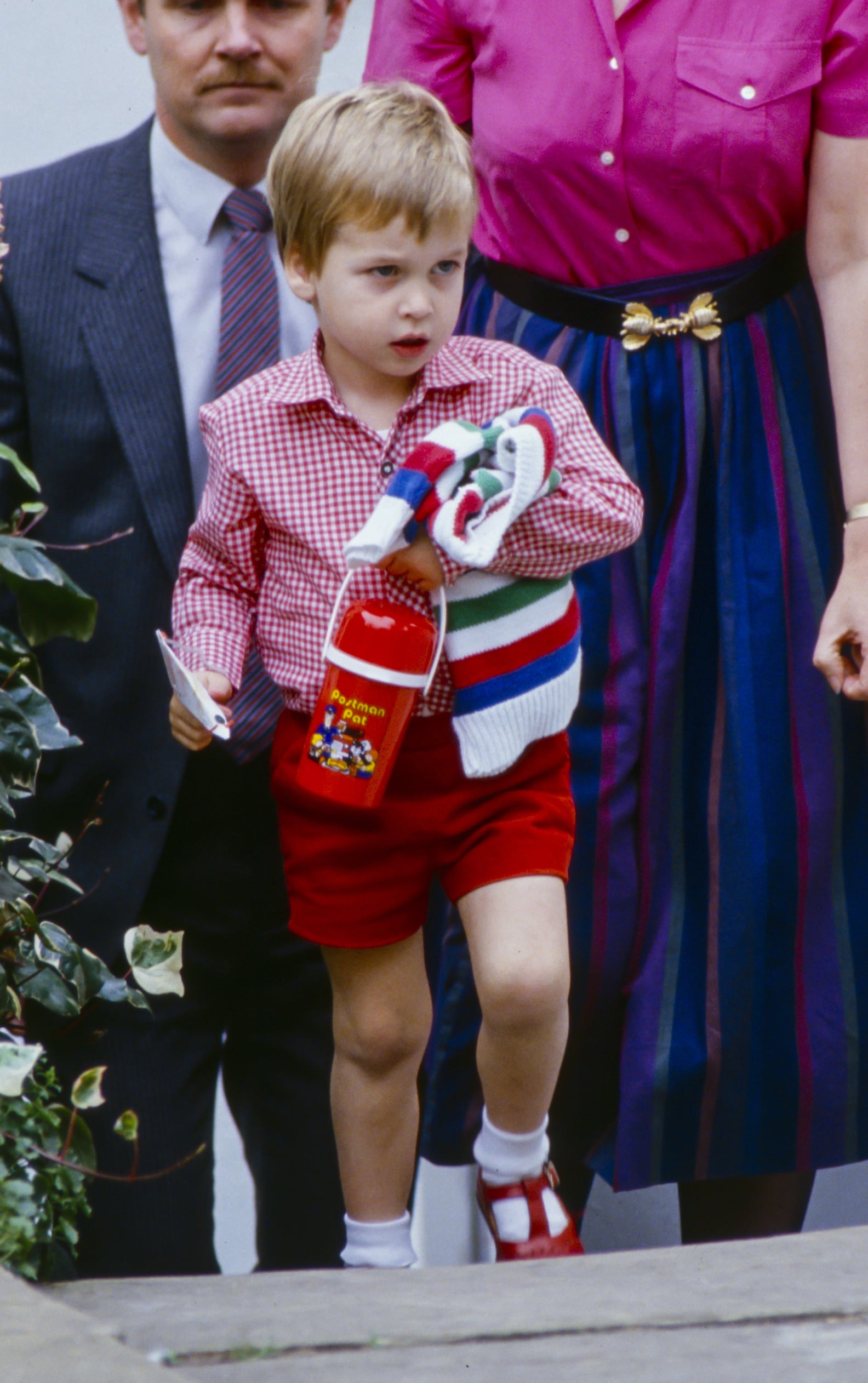Prince William and Prince George Preschool Pictures | POPSUGAR Celebrity