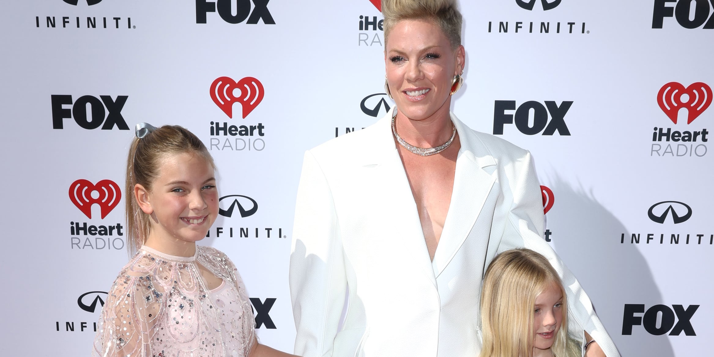 Pink Brings Kids to iHeartRadio Music Awards | PS Celebrity