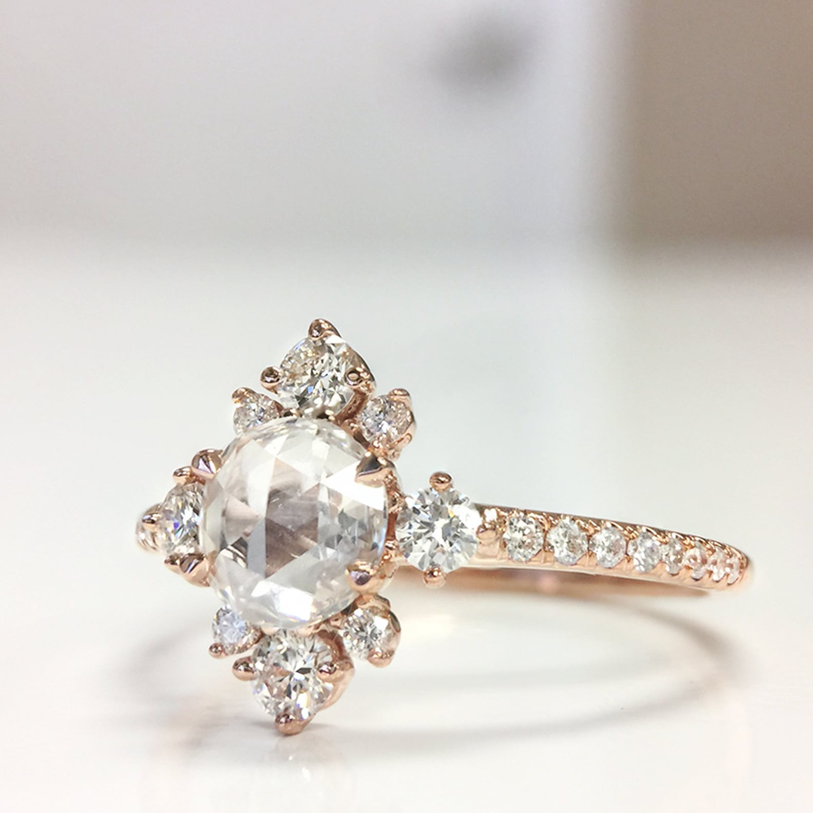 Unique Rose Gold Engagement Rings | 2019 | PS Fashion