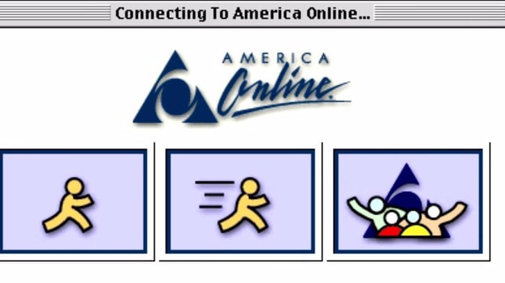 AOL in the '90s | POPSUGAR Tech