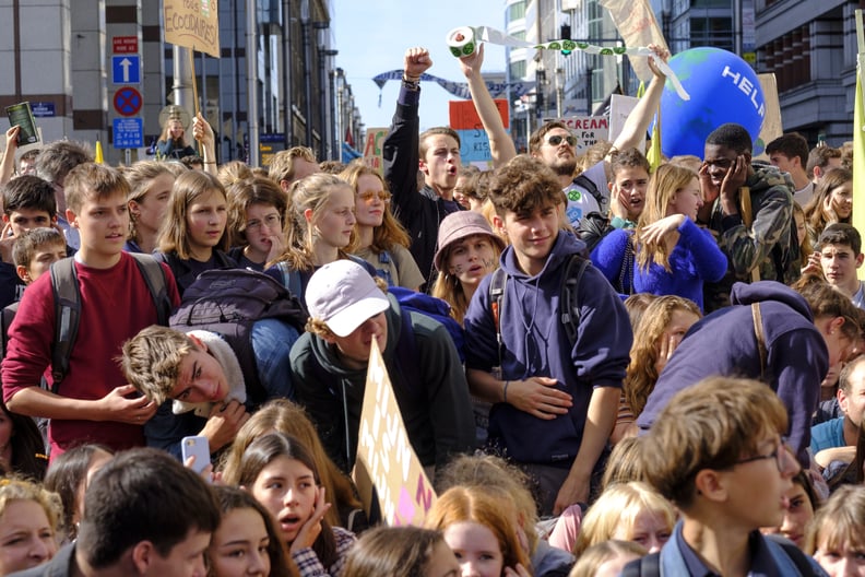 Students Protesting at the Global Climate Strike 2019 | PS News