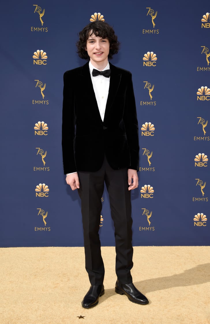 Finn Wolfhard | Emmys Red Carpet Dresses 2018 | POPSUGAR Fashion UK ...