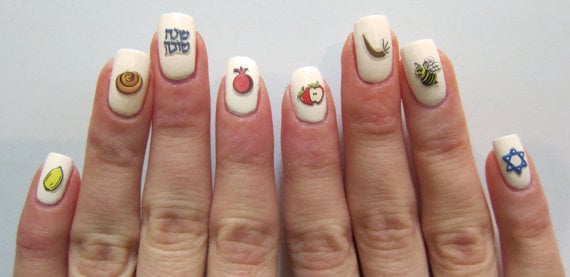 Jewish Holiday Nail Art Ideas | POPSUGAR Beauty