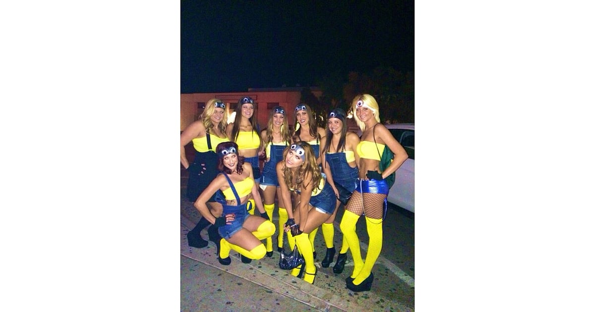 Minions Girl Group Halloween Costumes Popsugar Love And Sex Photo 26