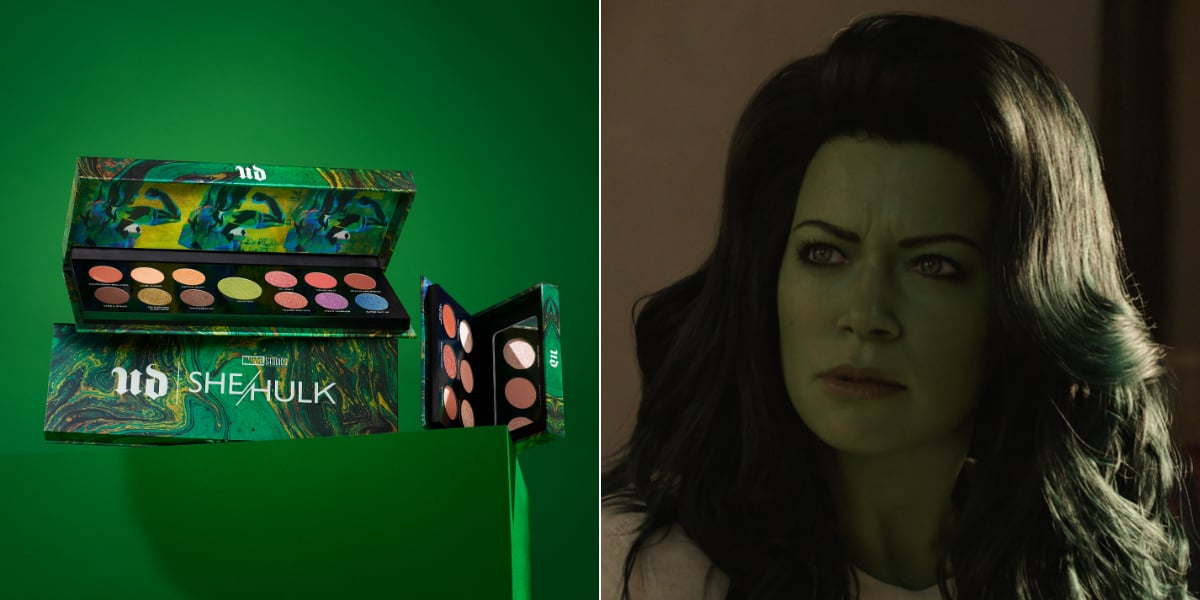Urban Decay x Marvel Studios She-Hulk Makeup Collection | POPSUGAR Beauty