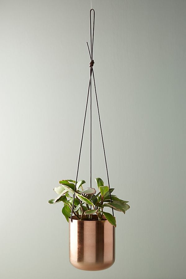 Copper Hanging Planter | Anthropologie Outdoor Summer Collection 2019 ...