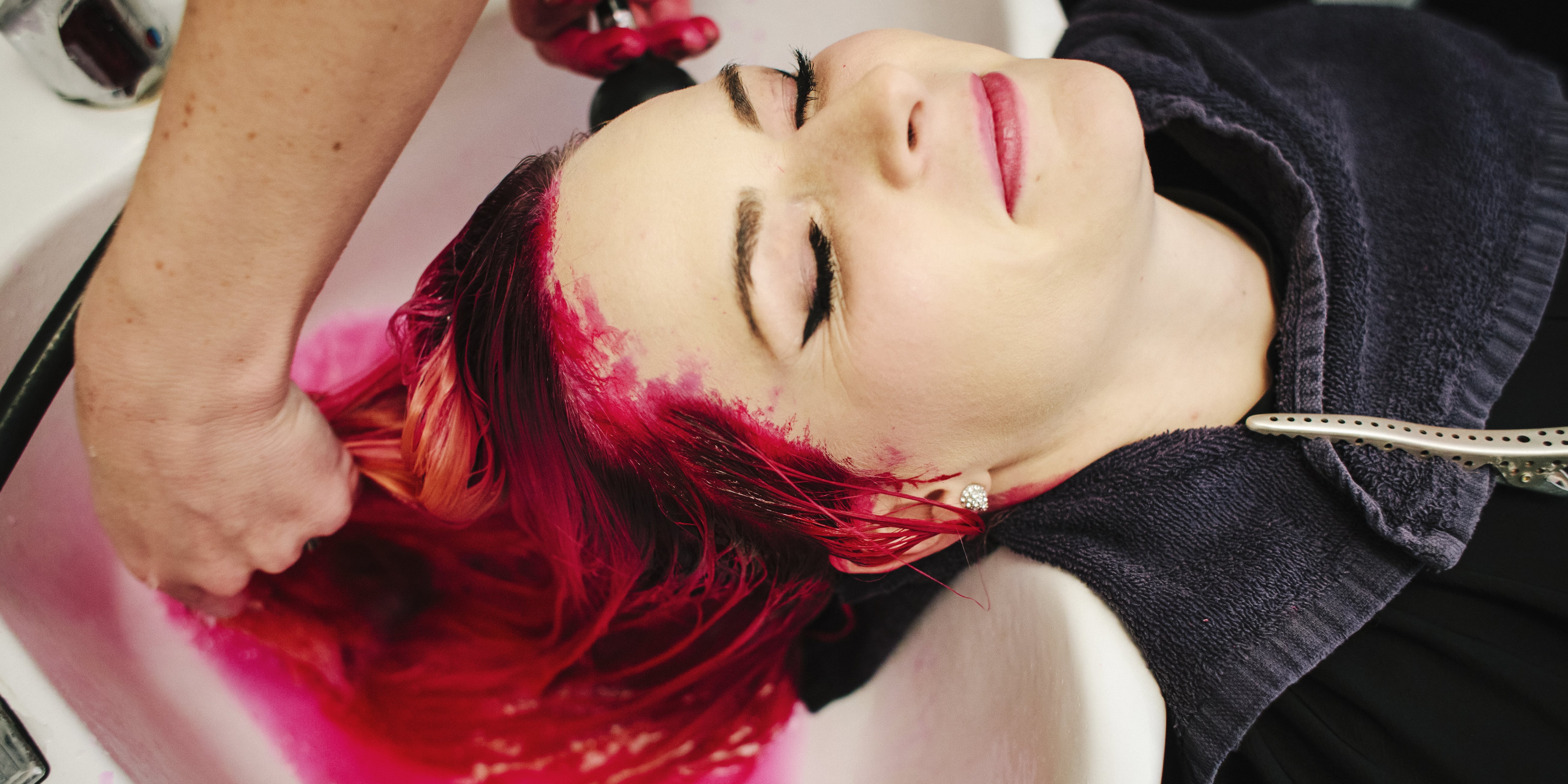 How to Get Hair Dye Off Skin, According to a Colorist | PS Beauty