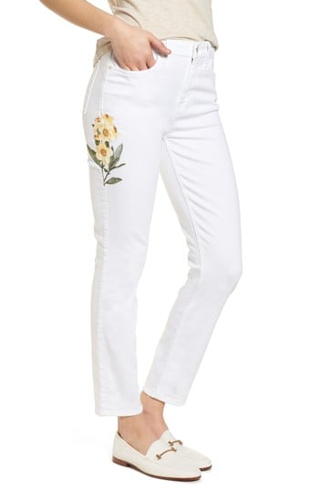 Best Embroidered Jeans | POPSUGAR Fashion
