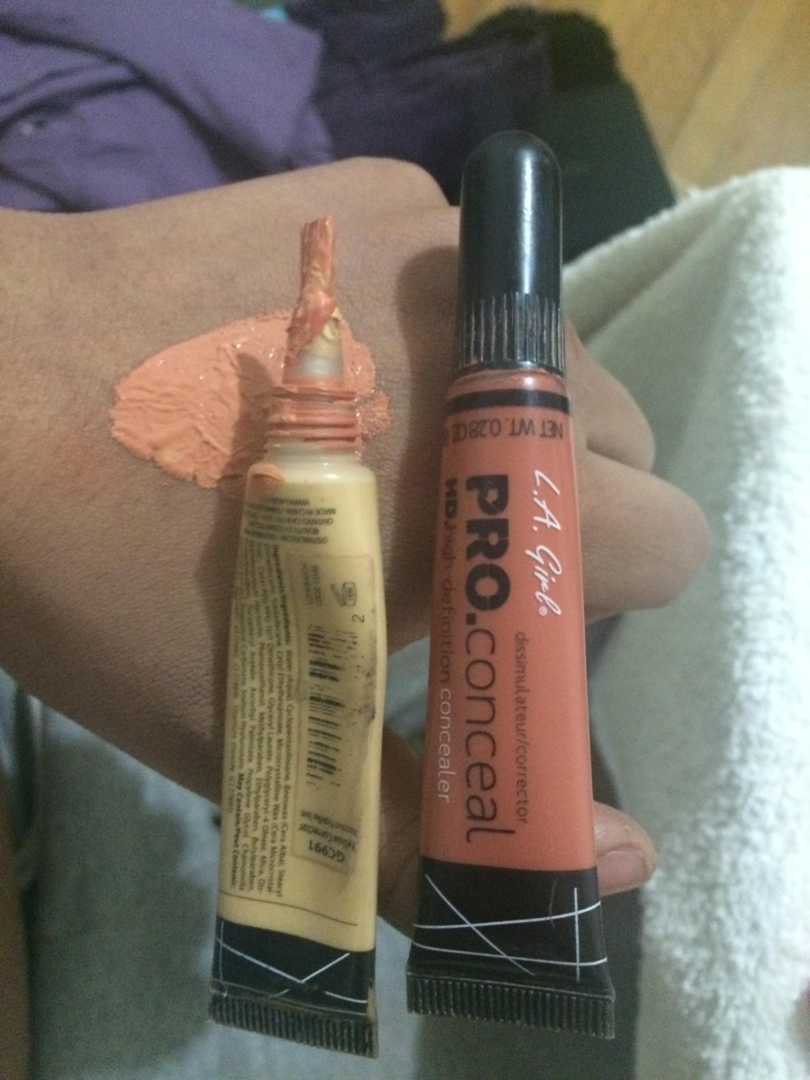 Color-Correcting Acne Scars Before and After | PS Beauty