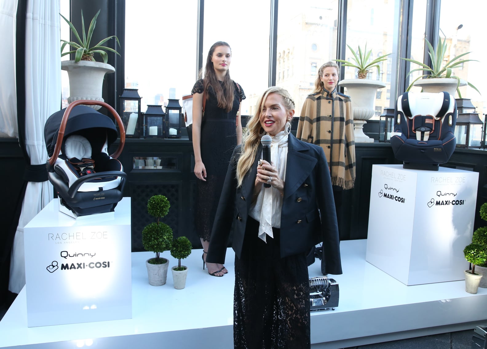 Rachel Zoe Interview Baby Nursery at Quinny Stroller Launch | PS Family