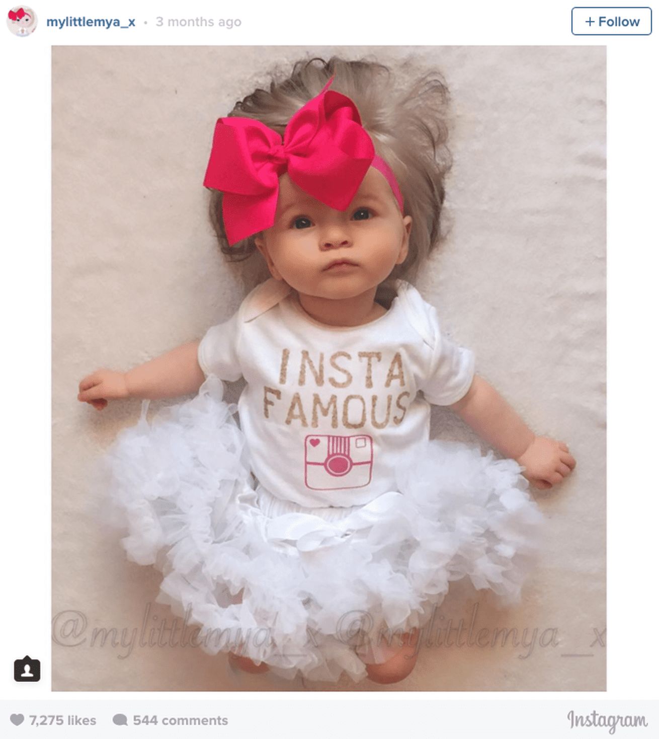 My Little Mya Instagram Baby Fashion Account | PS Family
