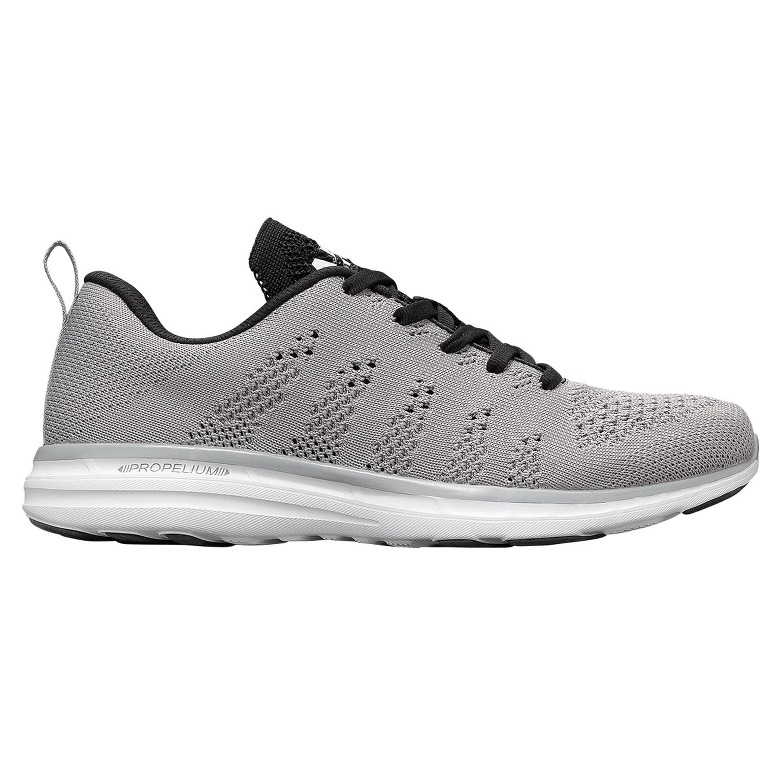 APL TechLoom Sneakers in Neutral Black, White, and Gray | PS Fitness