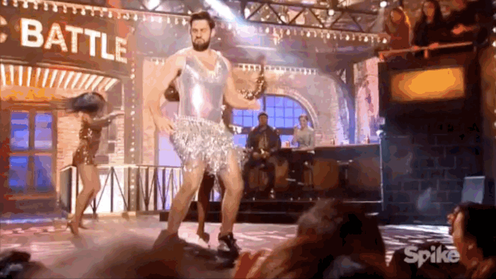 John Krasinski Dancing GIFs | PS Celebrity