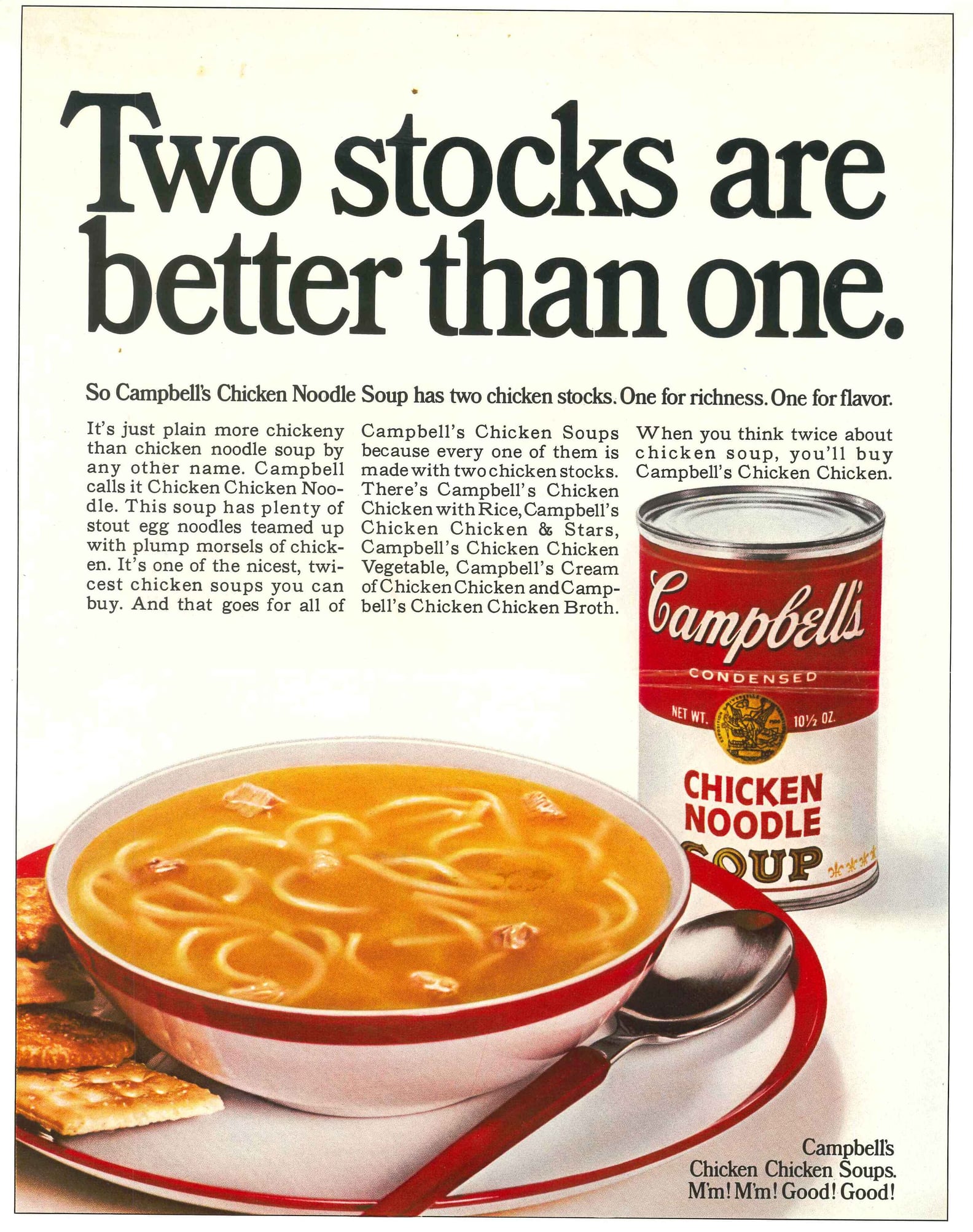 Campbell's Chicken Noodle Soup Vintage Ads | PS Food