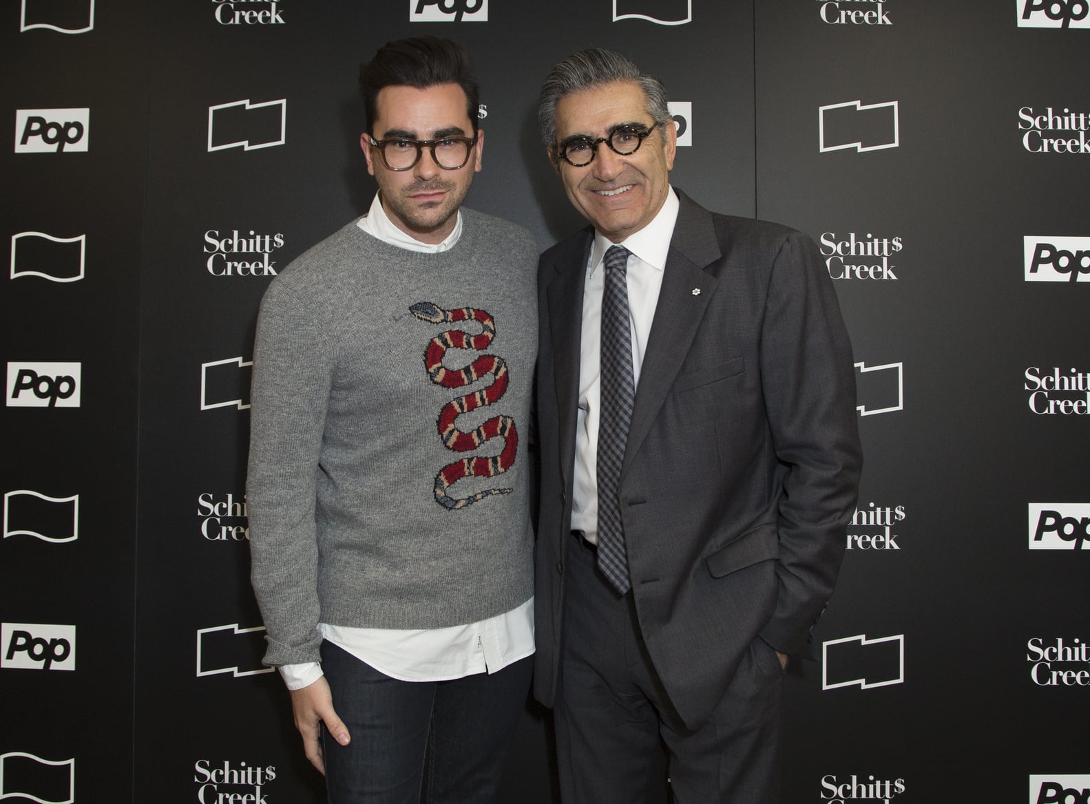 Eugene, Dan, and Sarah Levy Family Pictures | PS Celebrity