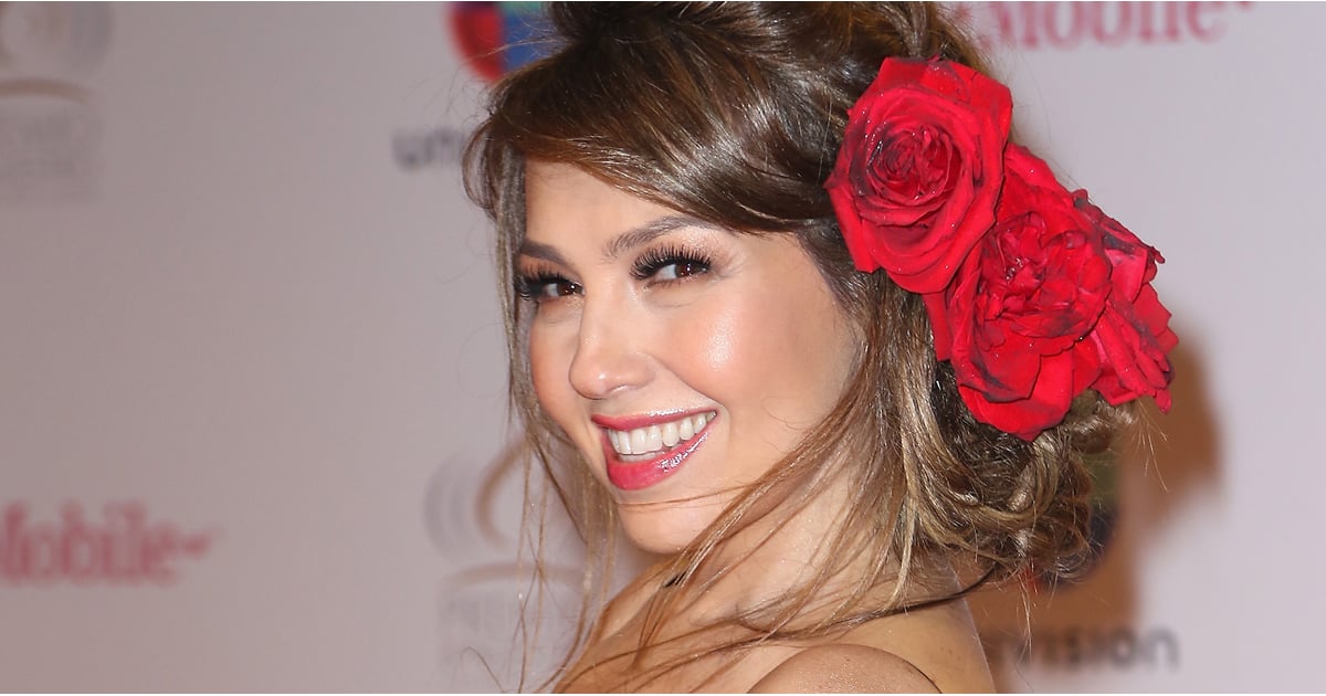 Thalia's Makeup at Premio Lo Nuestro 2016 | POPSUGAR Latina