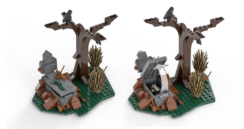 Hocus Pocus Sanderson Sisters' Cottage Lego Set | Lego Ideas | POPSUGAR ...